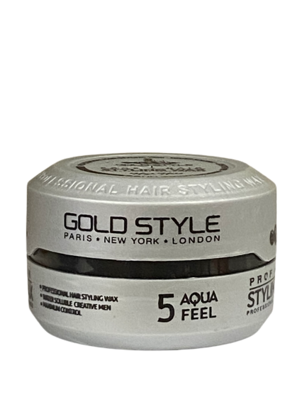 Gold Style 5 Aqua Feel Hair Styling Wax 150 ml | Hairwaxshop