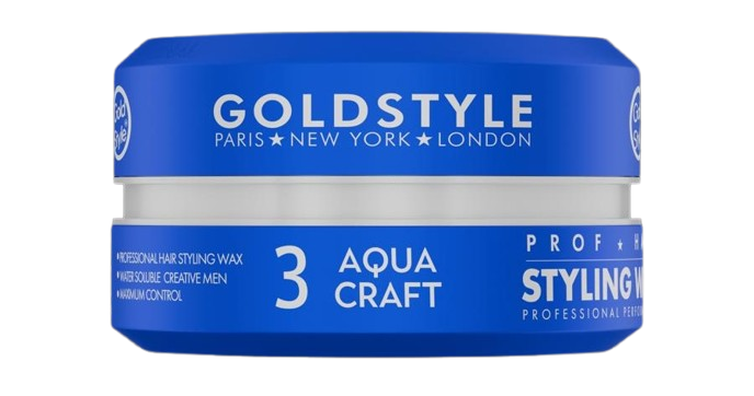 Gold Style 3 Aqua Craft Styling Wax 150 ml | Hairwaxshop