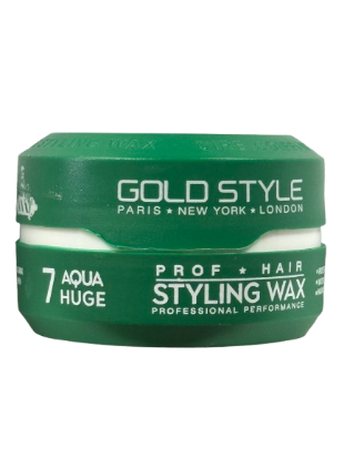 Gold Style 7 Aqua Huge Hair Styling Wax 150 ml