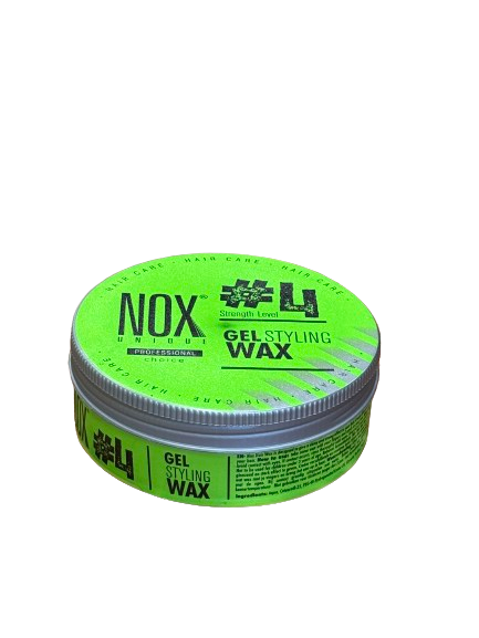 NOX Unique Gel Styling Wax Streng Level 4 150 ml | Hairwaxshop
