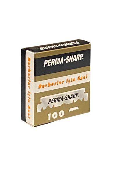 Perma Sharp Razor Blades 100 pieces | Hairwaxshop