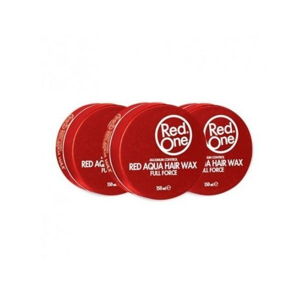 RED ONE HAIRWAX AQUA RED VOORDEELPAKKET 3 STUKS | Hairwaxshop
